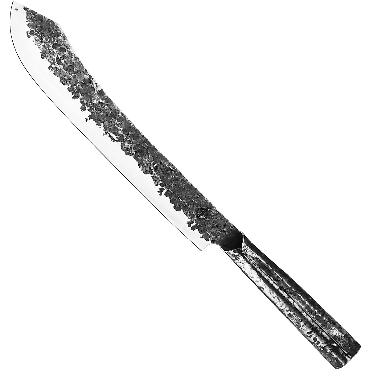 Forged Brute Butcher's knife, 10 inch, handmade, in wooden giftbox