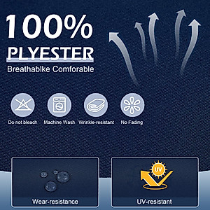 ElasignShopo Outdoor Cushion Covers 14Pcs Patio Furniture Cushions,Waterproof Replacement Patio Cushions with Zipper, Patio Seat Cushions,Outdoor Sectional Chair Cushions Slipcovers for Sofa,3 Sizes