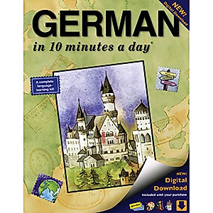GERMAN in 10 minutes a day: Language course for beginning and advanced study. Includes Workbook, Flash Cards, Sticky Labels, Menu Guide, Software, ... Grammar. Bilingual Books, Inc. (Publisher)