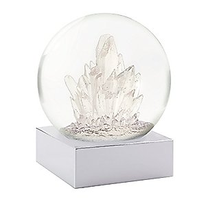 CoolSnowGlobes Crystals Cool Snow Globe