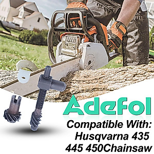Adefol Chain Adjuster Tensioner Screw for Husqvarna 435 445 450 Chainsaw 575260403