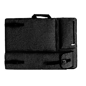 Ibluelover 4K Art Portfolio Carry Case Bag Drawboard Storage Tote Portable Handheld Shoulder Box Artist Drawing Board Sketch Easel Art
