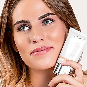 PÜR 4-in-1 Tinted Moisturizer With SPF 20 - Hydrating Face Moisturizer, Primer, & Foundation With Shea Butter, Aloe Vera & Vitamin B3 - Vegan Friendly - Free of Paraben, Gluten & BPA - Warm Nude