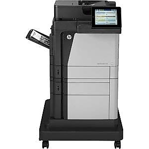 Renewed HP LaserJet Enterprise MFP M630F Multifunction Printer B3G85A With 90-day warranty With 500-SHEET TRAY AND CABINET WITH STAND