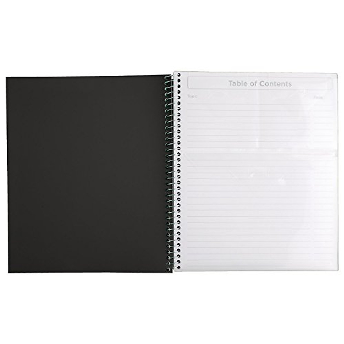 Five Star Interactive Notetaking, 1 Subject, Wide Ruled Spiral Notebooks, 100 Sheets, 11" x 8-1/2", 3 Pack (38605)