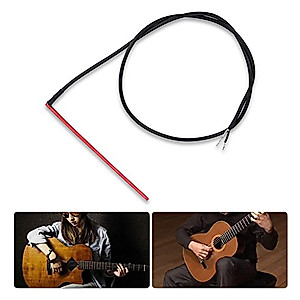 Alomejor Guitar Piezo Pickup 1Pc Sensitive Under Saddle Piezo Bridge Pickup for Folk and Classic Guitar