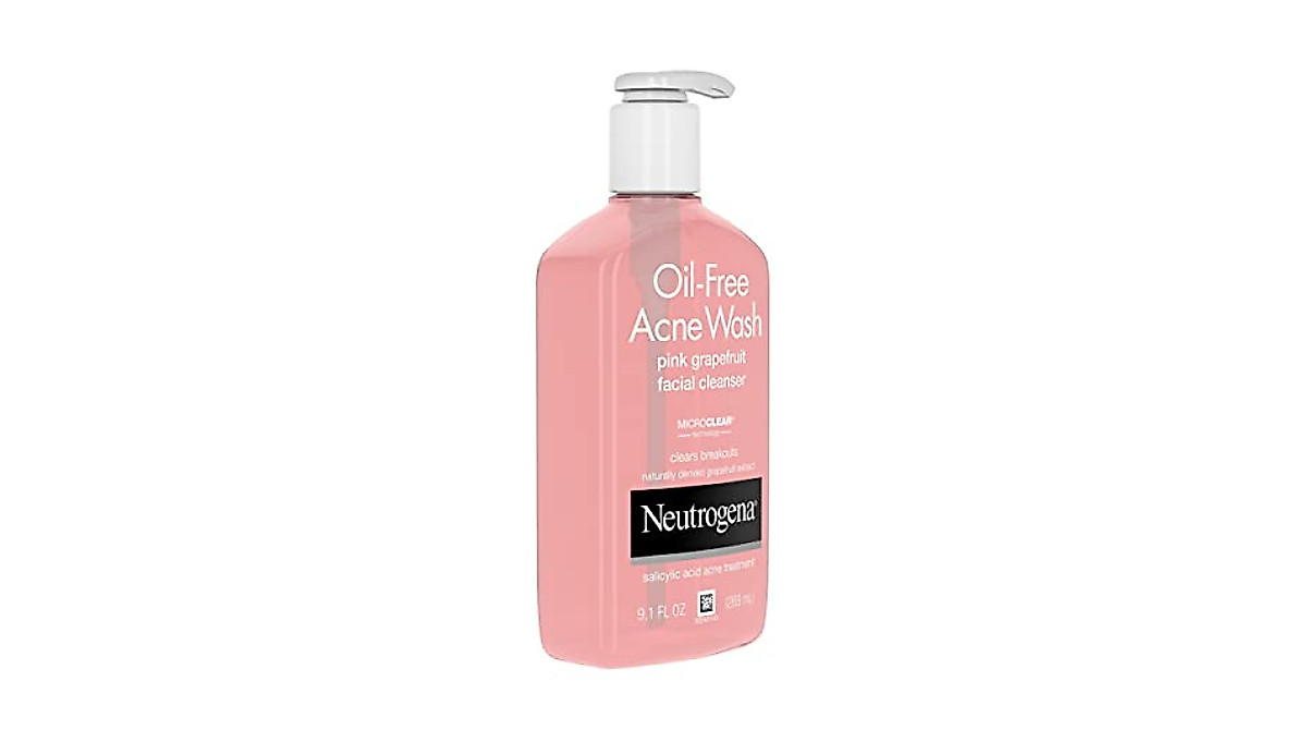 Neutrogena Pink Grapefruit Acne Wash | Clear Skin in 1 Week