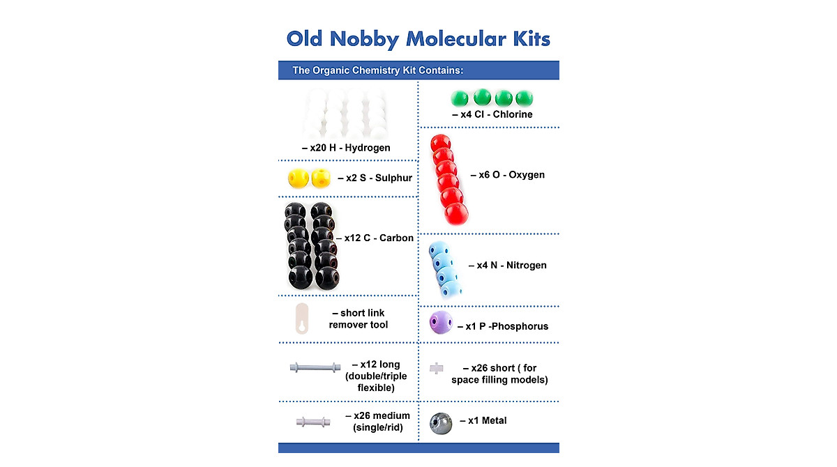 Organic Chemistry Model Kit - Explore 3D Learning