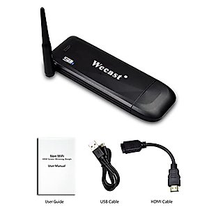 SYNAGY HDMI Screen Mirroring Dongle Connecting to TV/ Projecotr/ Monitor,Support Android, iOS and Windows, with HDMI Extension Cable