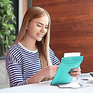 UCGOU Bubble Mailers 6x10 Inch Teal 25 Pack Poly Padded Envelopes Small Business Mailing Packages Opaque Self Seal Adhesive Waterproof Boutique Shipping Bags for Jewelry Makeup Supplies #0