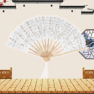 Bamboo Fan Dancing Fans Folding Fan Cotton Fan Lace Fan Hand Fans for Women