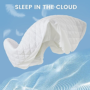 QUIETSEA Queen Mattress Pad Waterproof Queen Mattress Protector Breathable Soft, Noiseless Quilted Fitted Mattress Cover Fits up to 21" Deep, 60"x80"