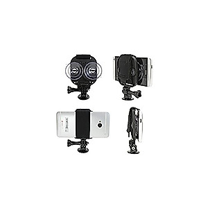 Universal Action Mount® for Your Smartphone, Operable with Popular Sport Camera Mounts. This Patented Aftermarket Mount Allows You to Use Your Smartphone for Action Video Recording. Super Strong Hold!