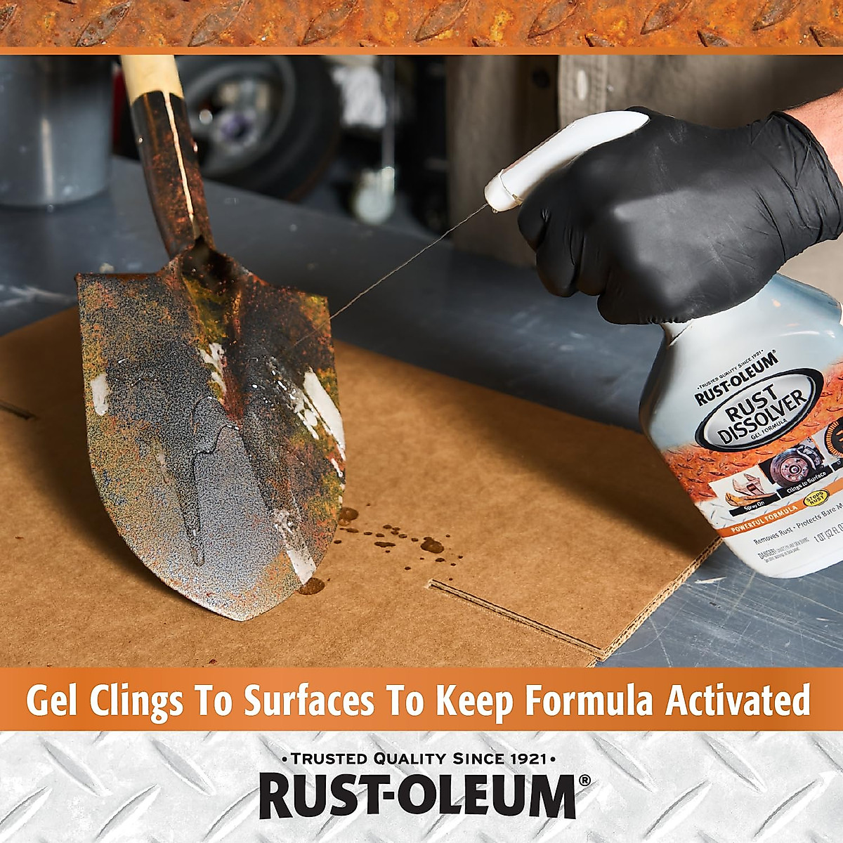 Rust-Oleum 300112 Rust Dissolver Gel, 32 oz