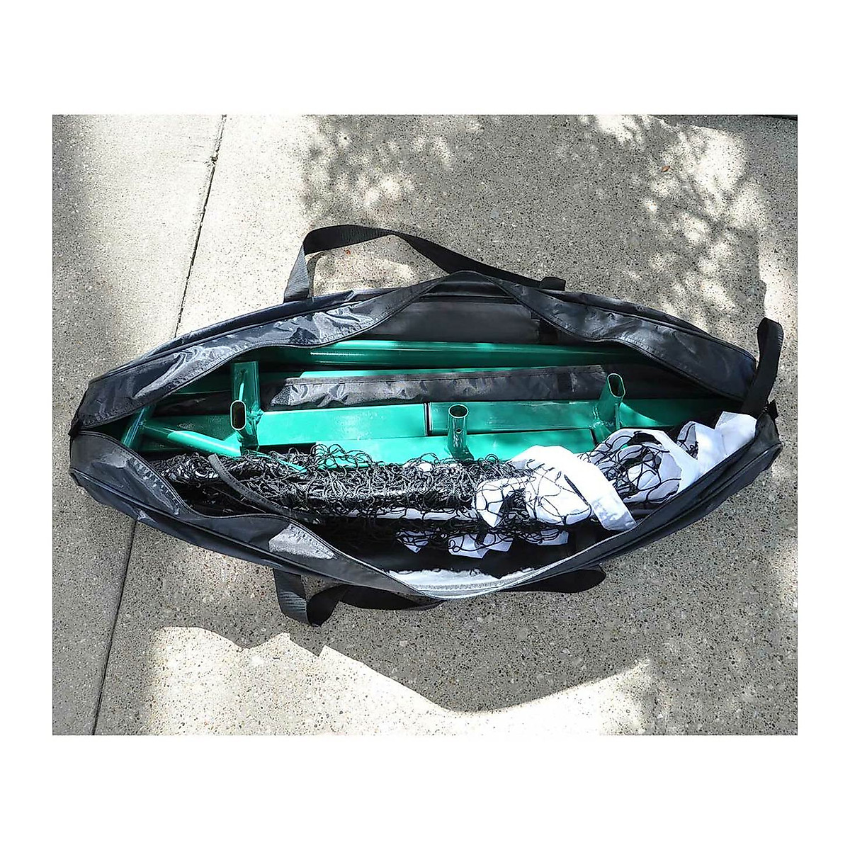 Picklenet - Portable Pickleball Net Official Size | Bag Included | Easy and Fast Assembly | Indoor & Outdoor Use | Heavy Duty Powder-Coated Steel | No-Twist Guarantee | Patented Design | 1 Yr Warranty