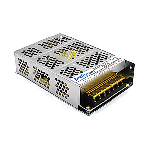 Arcity 5V 12V 24V Output Switching Power Supply Unit Adjustable for Video Multi Games Machine Console Cocktail CCTV Computer DIY Horizontal New(+5V/8A +12V/8A +24V/3A)
