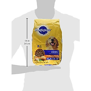 PEDIGREE Complete Nutrition Adult Dry Dog Food Roasted Chicken, Rice & Vegetable Flavor Dog Kibble, 3.5 lb. Bag