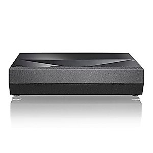 Optoma CinemaX D2 Black True 4K UHD Laser Projector for Home Theater | Ultra-Short Throw | Bright 3,000 Lumens with HDR 10 | eARC Audio
