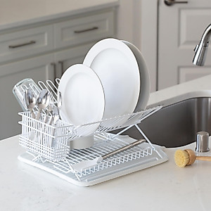 Better Houseware 1480/W Dish Drain Board, Standard, White