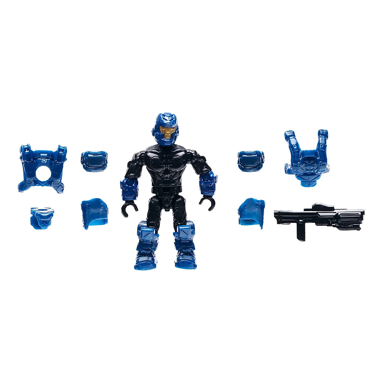 Mega Construx Halo Metallic Blue Cryotube