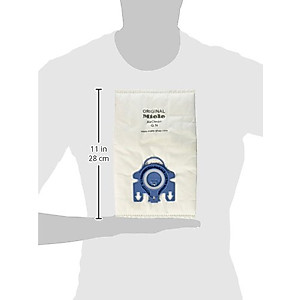 Miele XXL Performance Pack, 16 AirClean 3D GN Vacuum Cleaner Bags and 1 HEPA Filter, Traps and Secure Dust