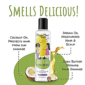 Maya Mari Kids Curly Hair Gift Set | 2-in-1 Shampoo & Conditioner, Curl Cream, Detangler | Tear-Free, Sulfate-Free