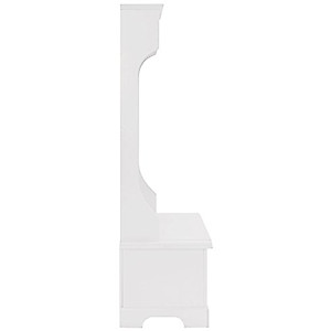 Crosley Furniture Campbell Hall Tree - White