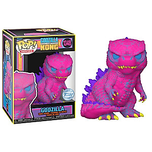 Funko POP! Godzilla vs. Kong Blacklight Godzille 3.75" Vinyl Figure (#1348)