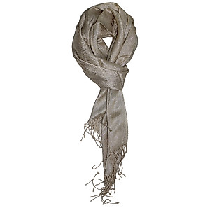 Ted and Jack - Hollywood Dreams Sparkling Metallic Scarf (Pale Gold)