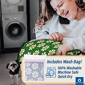 Reusable Guinea Pig Cage Liner Washable Guinea Pig Bedding | Guinea Pig Bedding Odor Control Waterproof Crate Pad | Modular Hamster Bedding 2Pcs Bedding for Guinea Pigs 13.7x25.5 Guinea Pig Pee Pad