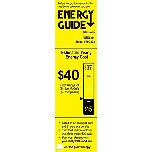 VIZIO 75-Inch V-Series 4K UHD Smart TV with Voice Remote, Dolby Vision, Alexa Compatibility, VRR with AMD FreeSync, V756-J03, 2021 Model