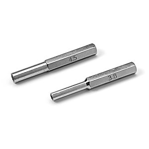 Security Bit Steel SET 3.8mm + 4.5mm Security Bit Screwdriver Tool (7cm Length) Open NES SNES N64 Super Nintendo 64 Cartridges & Systems