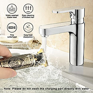 Innens Hair Clippers for Men, Professional Mens Hair Clippers Zero Gapped Cordless Hair Trimmer Professional Haircut & Grooming Kit for Men Rechargeable LED Display, Gifts for Men Dad Boyfriend