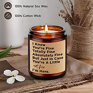 LEADO Scented Candles - Thinking of You Gifts for Women, Men - Encouragement Gifts, Thoughtful Gifts for Women, Friends, Her - Sympathy Gift, Get Well, Divorce Gifts, Support, Cancer Gifts for Women