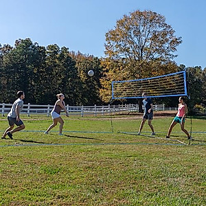 Freestanding Indoor/Outdoor Volleyball Net (32 Feet)