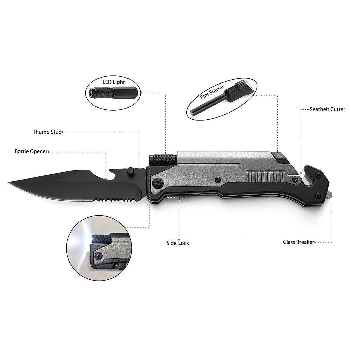 Personalized Engraved Knife for Dad from Daughter - for Fathers Day Birthday Christmas Thanksgiving - Men Folding Pocket Knives