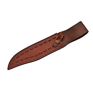 SZCO Supplies Damascus Bowie Hunting Knife