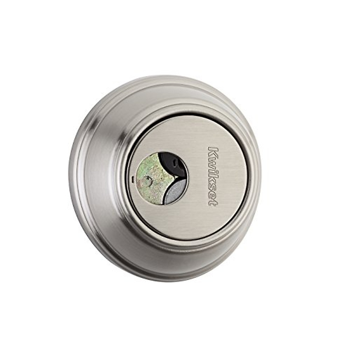Kwikset 98160-009 816 Key Control Single Cylinder Deadbolt featuring SmartKey in Satin Nickel