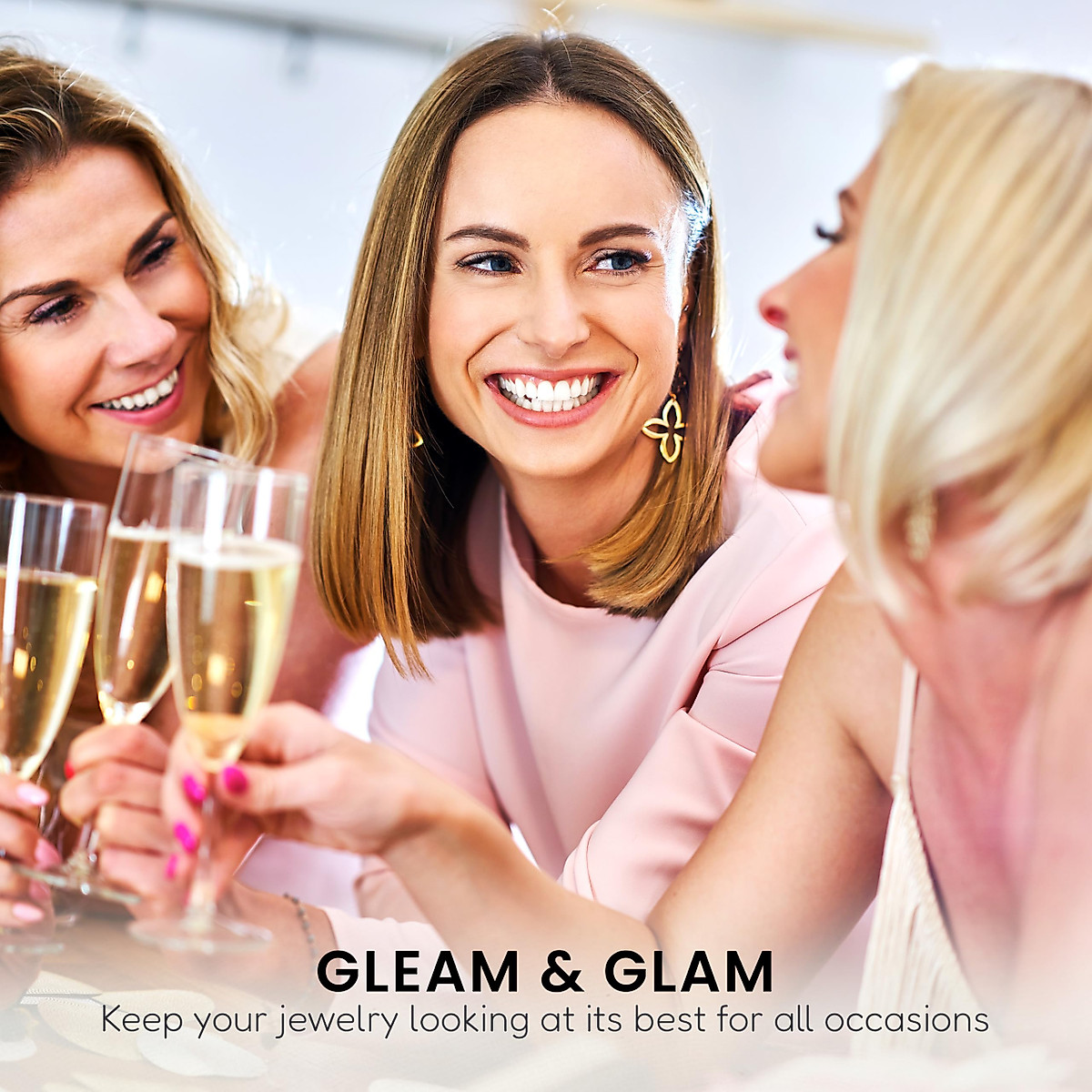 Grandma's Secret Jewelry Cleaner - Gold and Silver Jewelry Cleaner - Toxin and Chemical-Free Jewelry Cleaning Solution - Jewelry Cleaner Liquid for Office and Home Use - 3-Ounce Anti Tarnish Spray