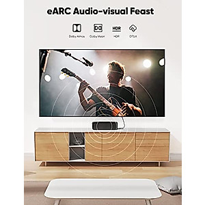 Highwings 8K@60 HDMI Fiber Optic Cable 2.1 150FT Long, Unidirectional Ultra 48Gbps High Speed Slim Flexible HDMI Braided Cord 4K@120Hz Dynamic HDR/HDCP 2.2 /3D Compatible for Monitor PS5 Roku