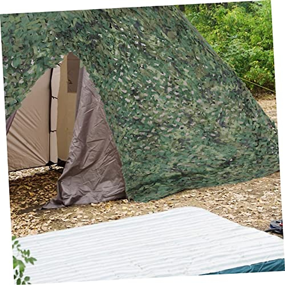Yardwe 1pc Camouflage Camouflage Net Camo Mesh Hunting Blind Netting Shade Net Tarp Sunshade Mesh Nylon Camouflage Hunting Netting Camouflage Protective Nets Camouflage Netting Heavy Cs
