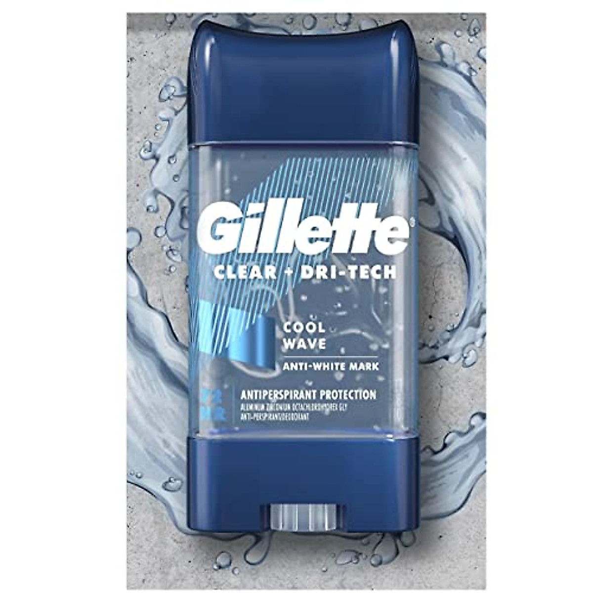 Gillette Endurance Clear Gel Deodorant, Cool Wave (3.8 oz., 5 pk.)ES