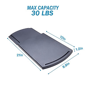 GAGAYA Handy Sliding Tray for Coffee Maker, Kitchen Appliance Moving Caddy, Countertop Slider with Smooth Rolling Wheels for Blender, Toaster, Air Fryer, Pot, Food Processors, Aid Mixer (Set of 1)