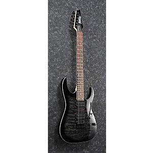 Ibanez GRGA 6 String Solid-Body Electric Guitar, Right, Transparent Black Sunburst, Full (GRGA120QATKS)