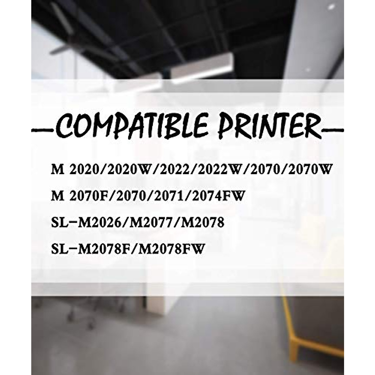 S G Smart Gadget Compatible Toner Cartridge 111S MLT-D111S D111S MLTD111S | Use with Xpress SL-M2020W SL-M2070FW SL-M2020W SL-M2024W SL-M2070W M2022W Printers | 1_Pack Unit