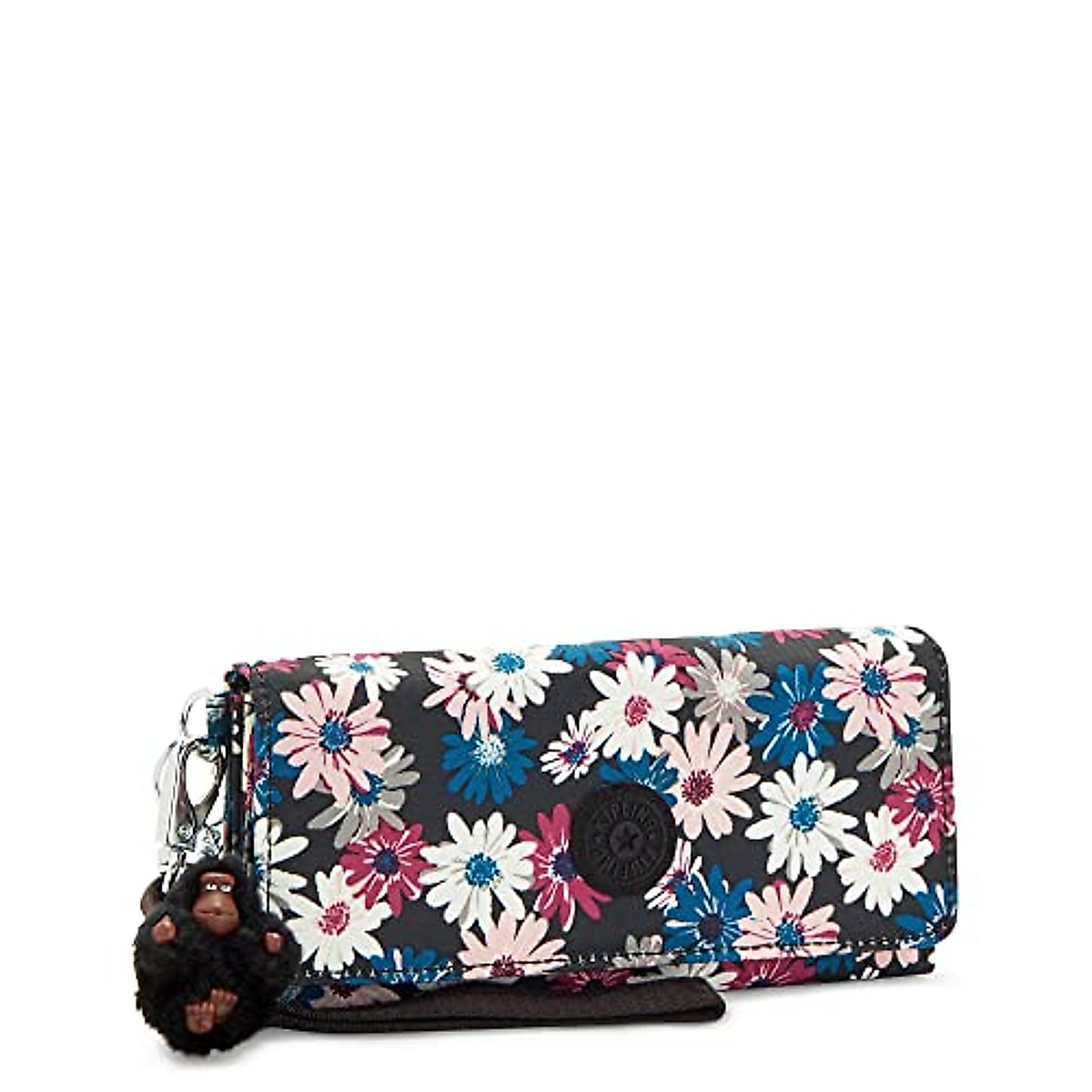 Kipling Rubi Large Printed Wristlet Wallet Blooming Petals