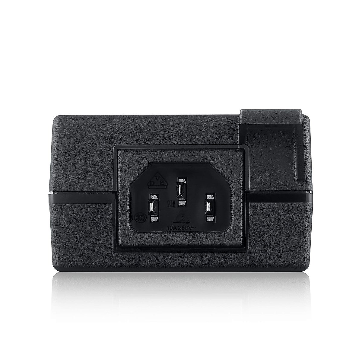 Zyxel Single Port Powerinjector | 1-2.5-5G MultiGig 802.3bt PoE++ Injector | Simple Plug and Play | IEEE 802.3af/at/bt Compatible Wireless LAN APs, IP Video Cameras or IP Phones up tp 6+W [POE12-60W]