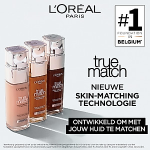 L'Oreal New True Match Super Blendable Foundation 1.D / 1.W Golden Ivory 30ml