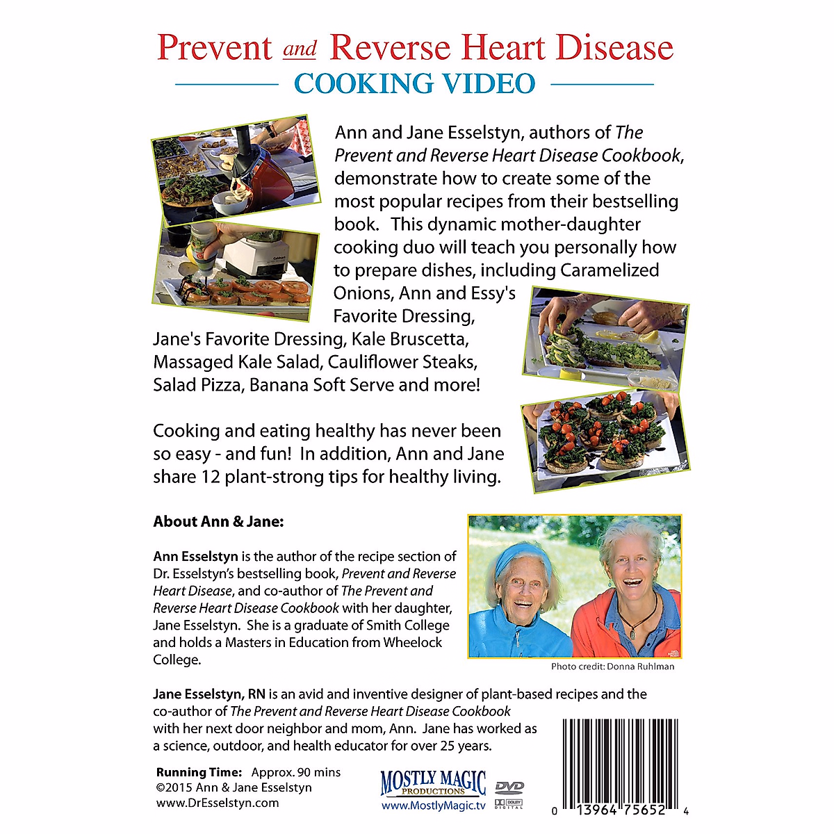 Prevent and Reverse Heart Disease Cooking Video