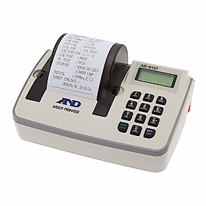A&D, AD-8127, Compact Multi-Function Printer with LCD Display